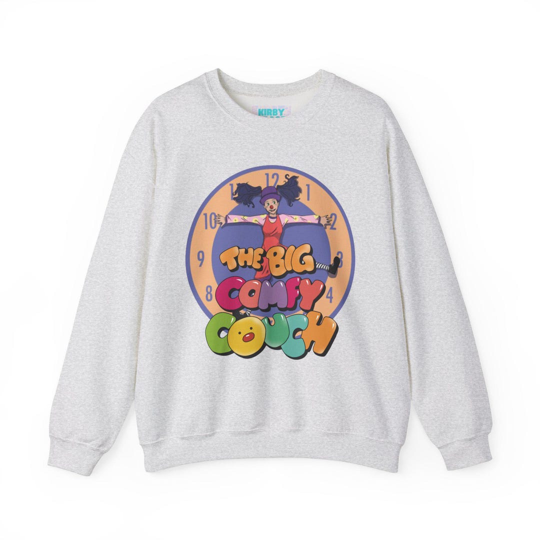 The Big Comfy Couch Loonette Clock Rug Stretch Retro TV Unisex Heavy ...