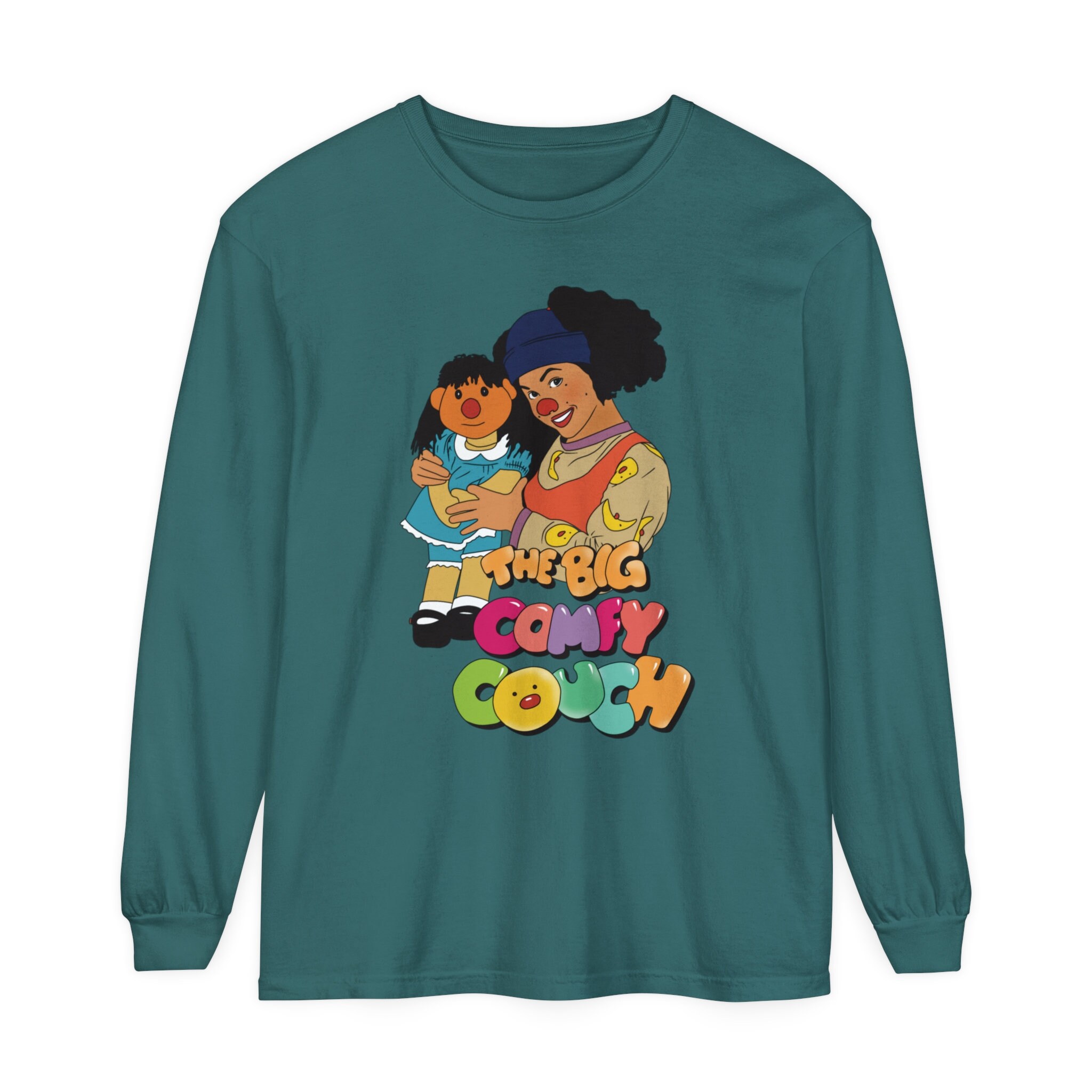 The Big Comfy Couch Retro TV Unisex Comfort Colors Long Sleeve Tee - Etsy