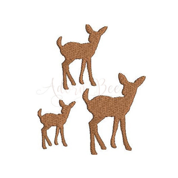 Deer Embroidery - Etsy