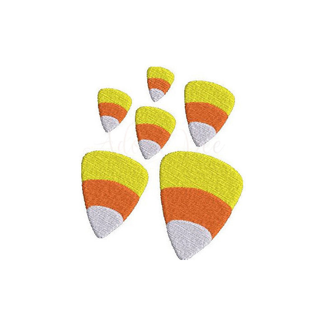 Candy Corn Embroidery Design - 6 Sizes - Halloween Candy Treat - Dst ...