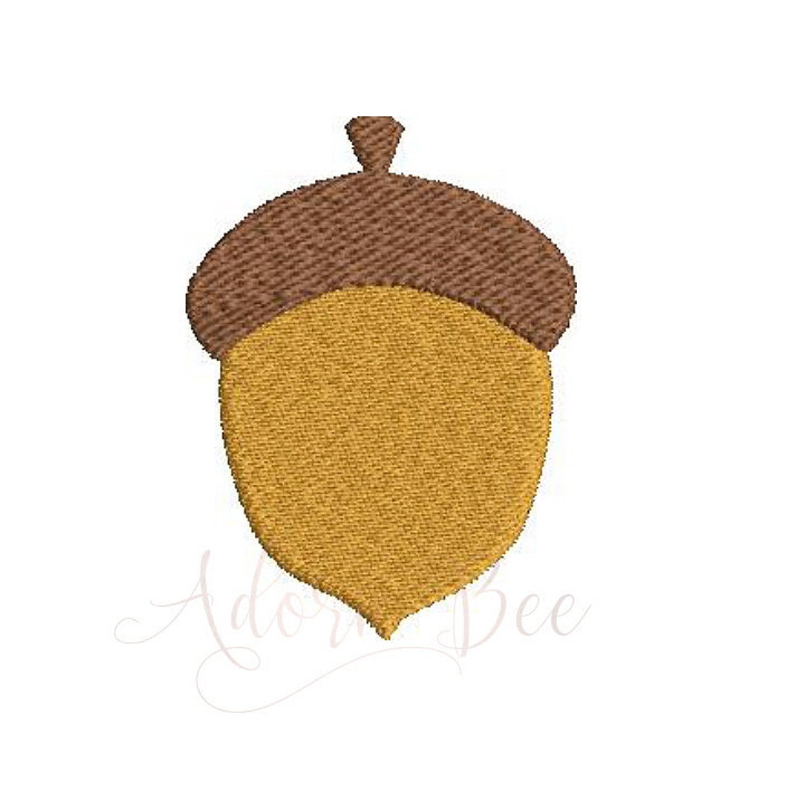 Mini Acorn Embroidery Design - 5 Sizes - Autumn Fall Nut - Dst Exp Hus ...