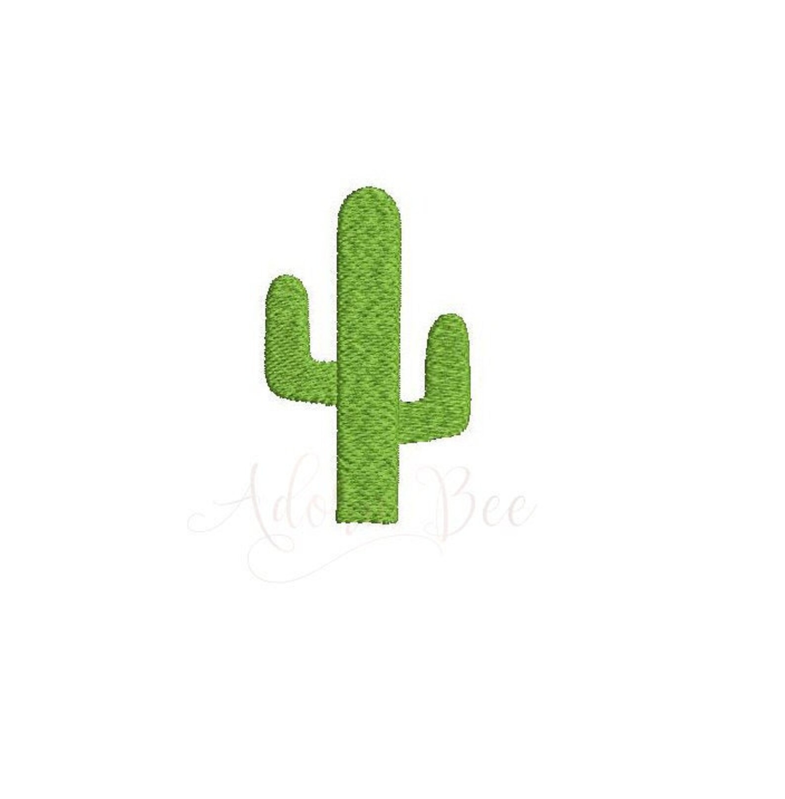 Mini Cactus Embroidery Design 7 Sizes Desert Western - Etsy