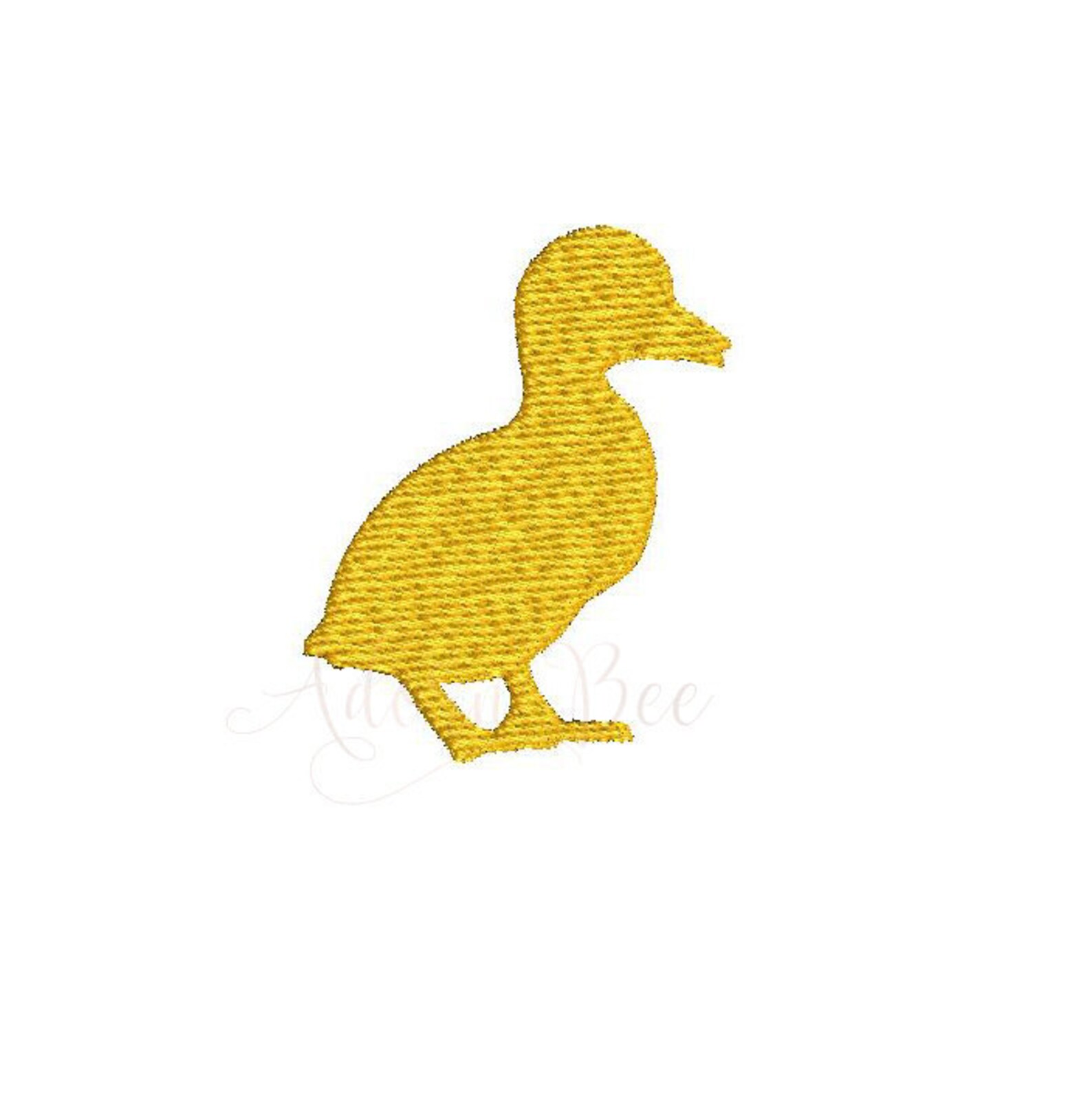 Baby Duck Embroidery Design 7 Sizes Mini Farm Bird Rubber | Etsy