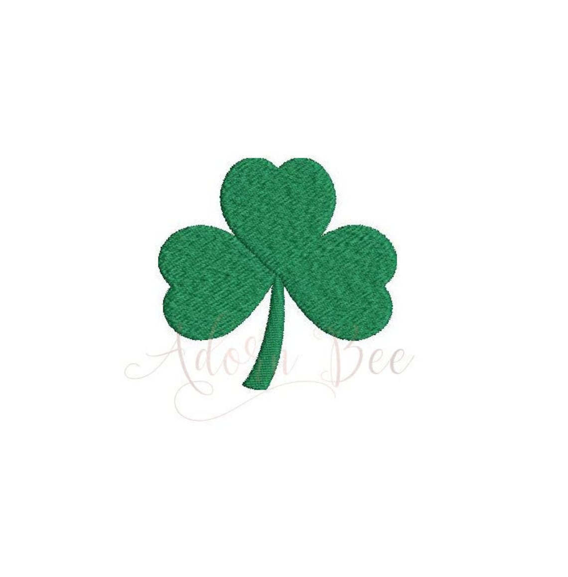 Mini Shamrock Clover Embroidery Design - 7 Sizes - Lucky Clover - Dst ...