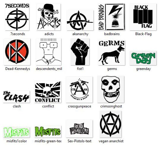 Punk Rock Band Logo