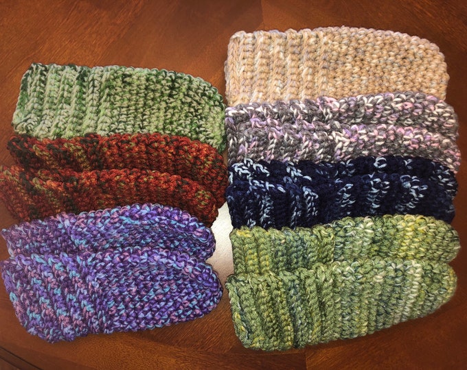 Heavy-weight, Crocheted Slippers - Etsy