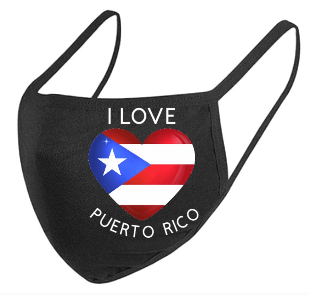 Puerto Rico Face Mask - Etsy