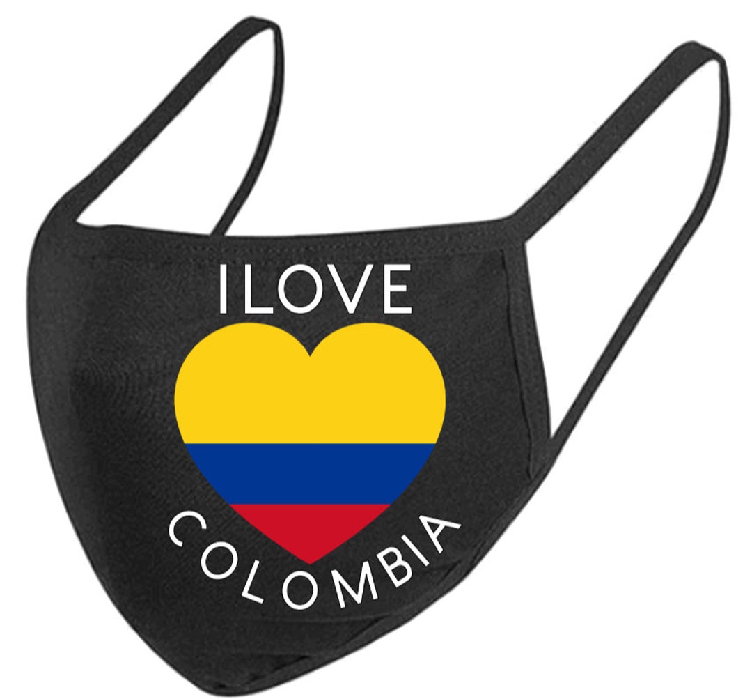 Colombia Face Mask - Etsy