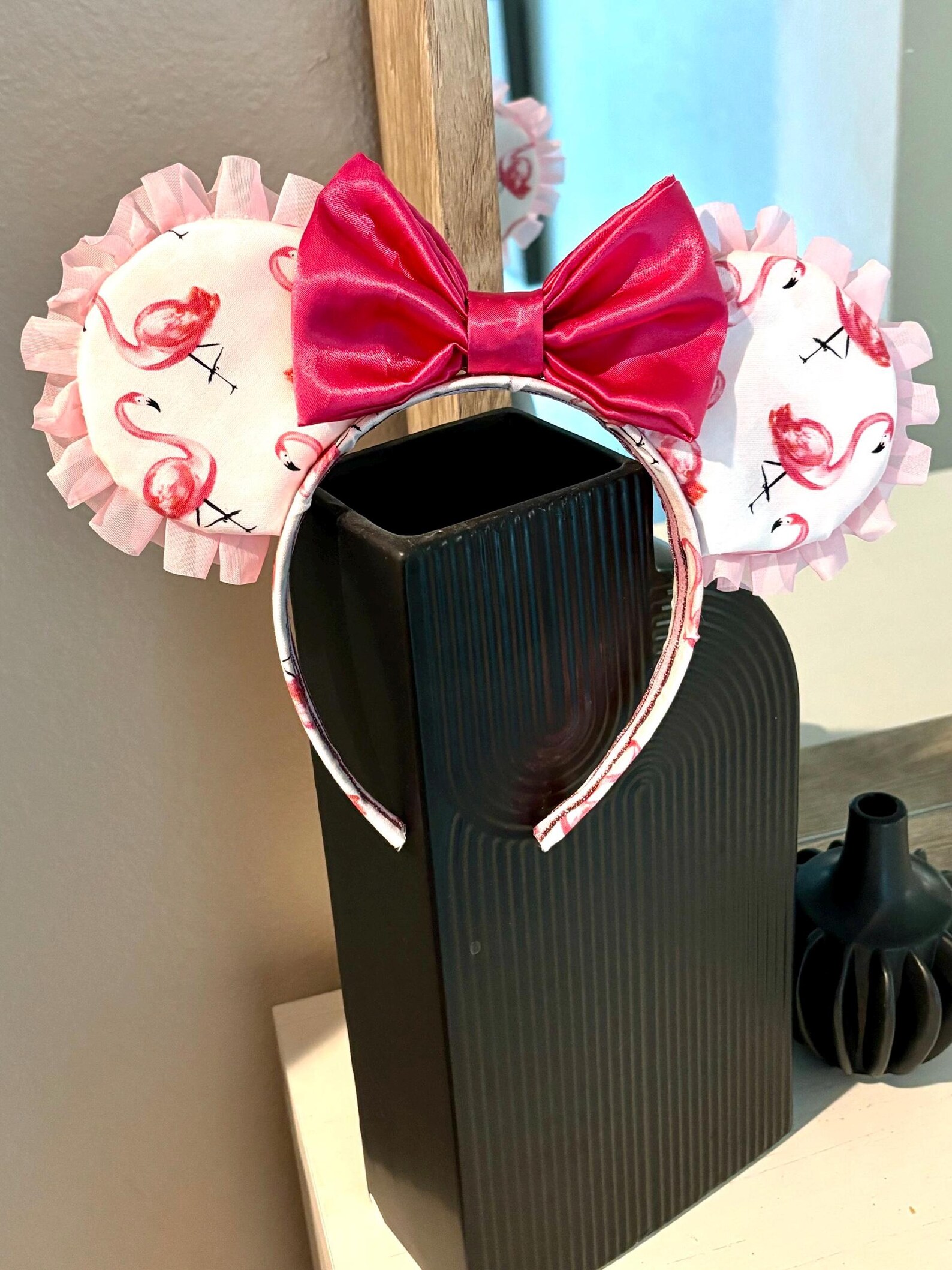 Flamingo Mouse Ears | Summer Theme Park Headband - Etsy