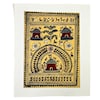 Oryx and Birds Gond Painting Original Forest Scene Theme Colorful Gond ...