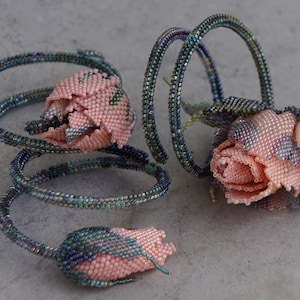 PDF Tutorial Beading Rose - Etsy