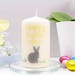 Happy Easter Candle Easter Candle Happy Easter Gift Bunny Rabbit Easter ...
