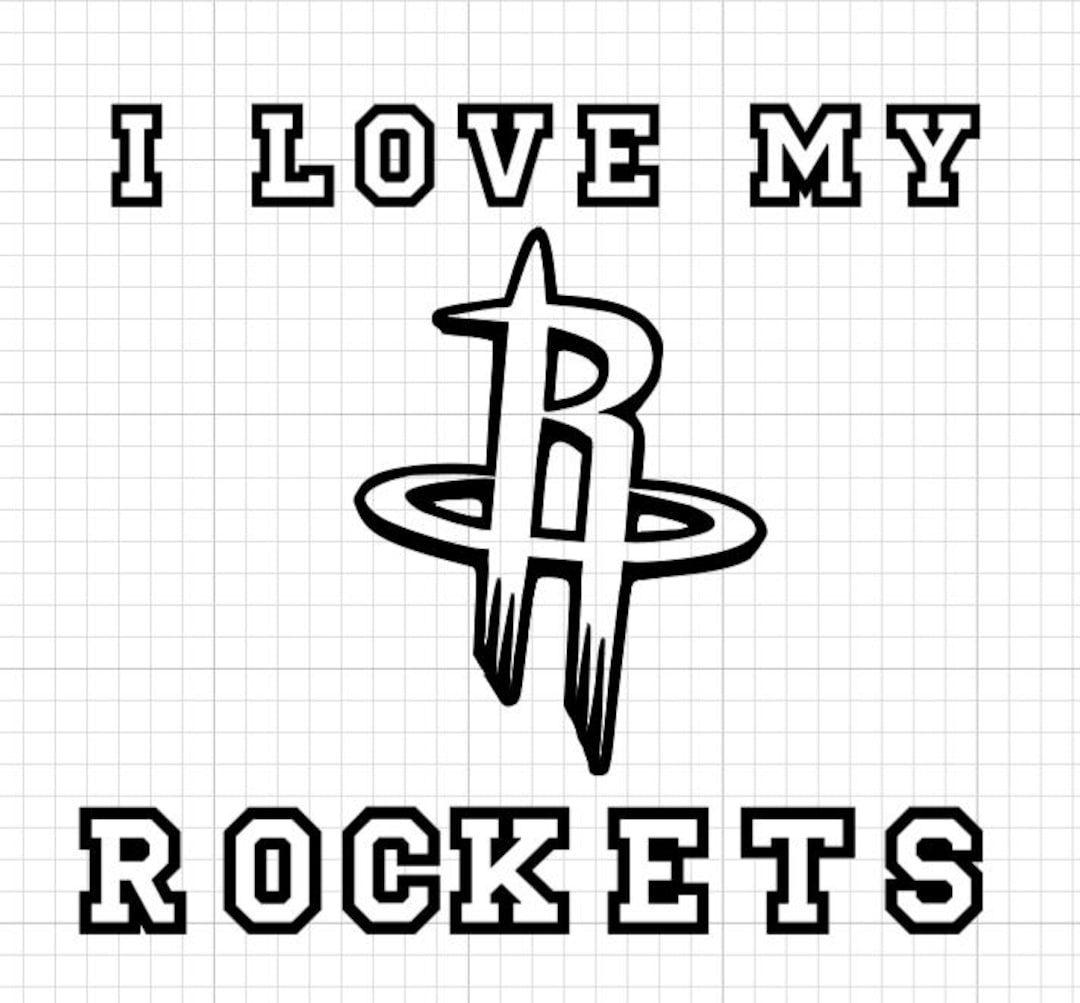 I Love My Rockets PNG Cut File - Etsy