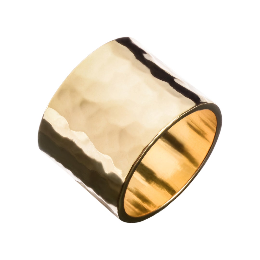 HAMMERED CIGAR RING - Etsy