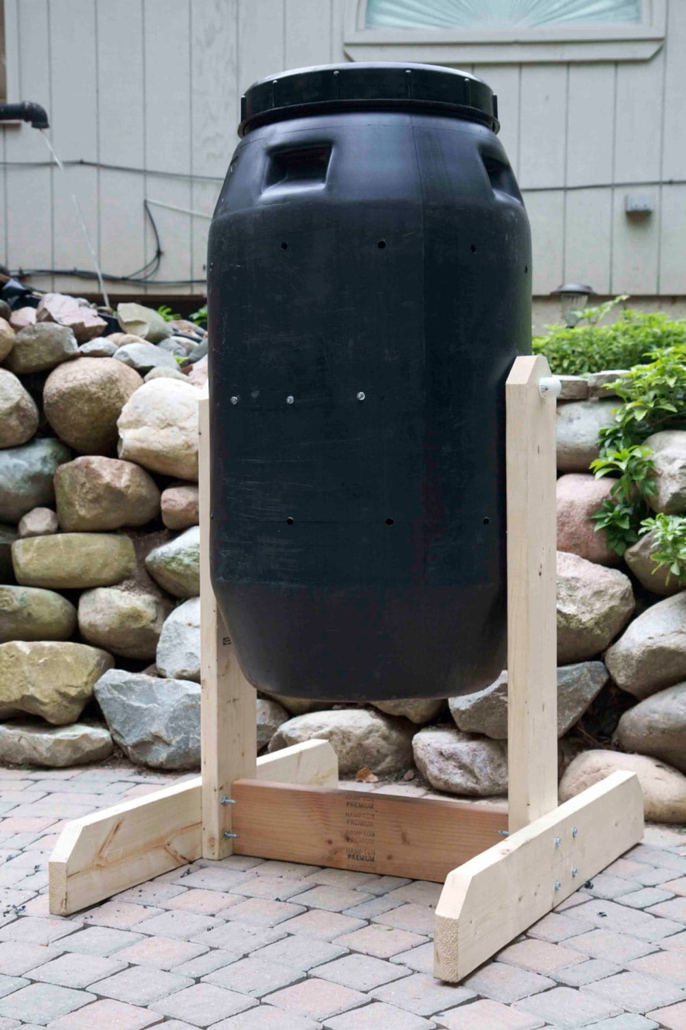 Homemade Compost Tumbler