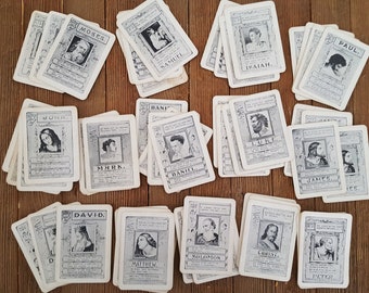 Authors card game | Etsy