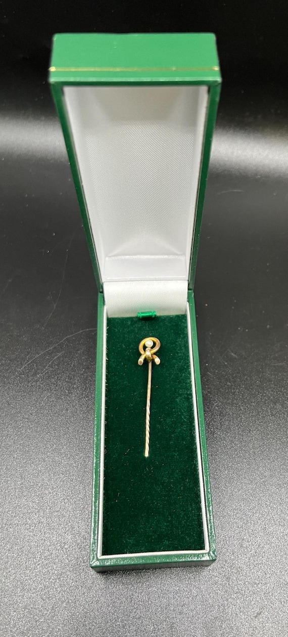Antique Antique Edwardian 9 CT Yellow Gold & Seed pea… - Gem