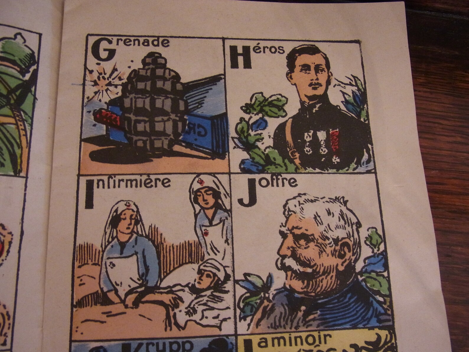 Rare Antique French Alphabet ABC Book Pamphlet WW1 First - Etsy UK
