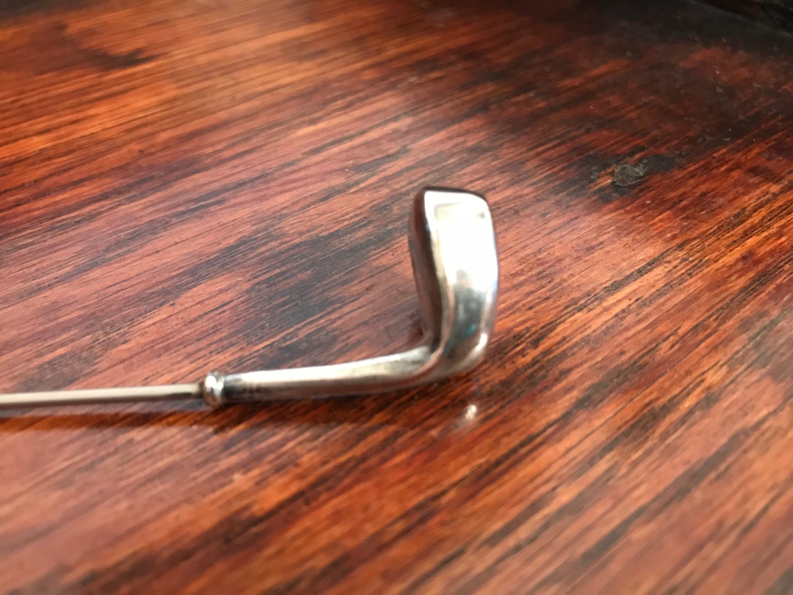 Antique Golf Club Sterling Silver Hat Pin Birmingham 1910 - Etsy UK