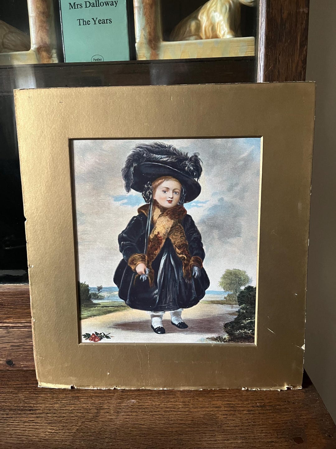 Queen Victoria Print Portrait, Queen Victoria as 4 Year Old Child ...