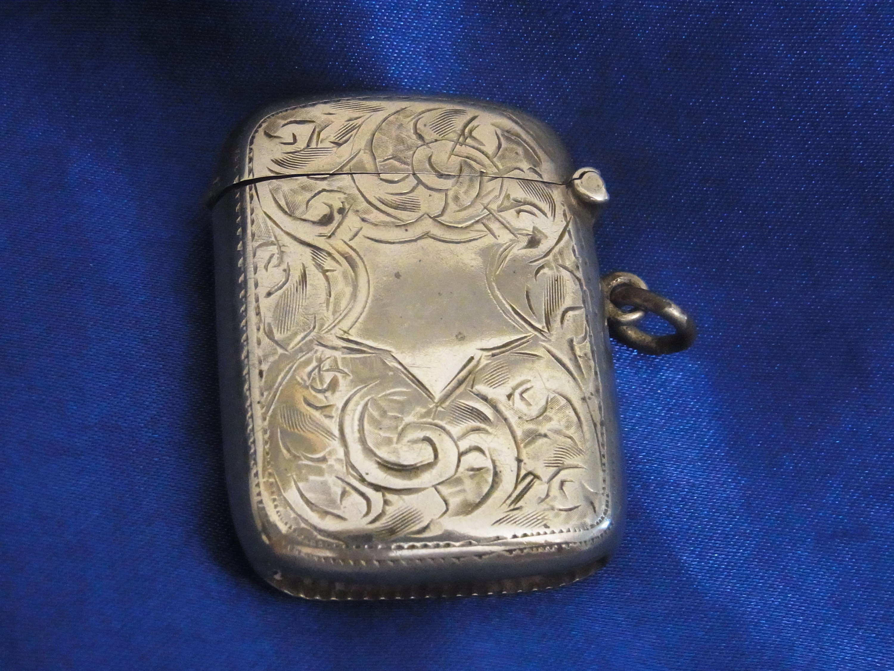 Silver Match Case
