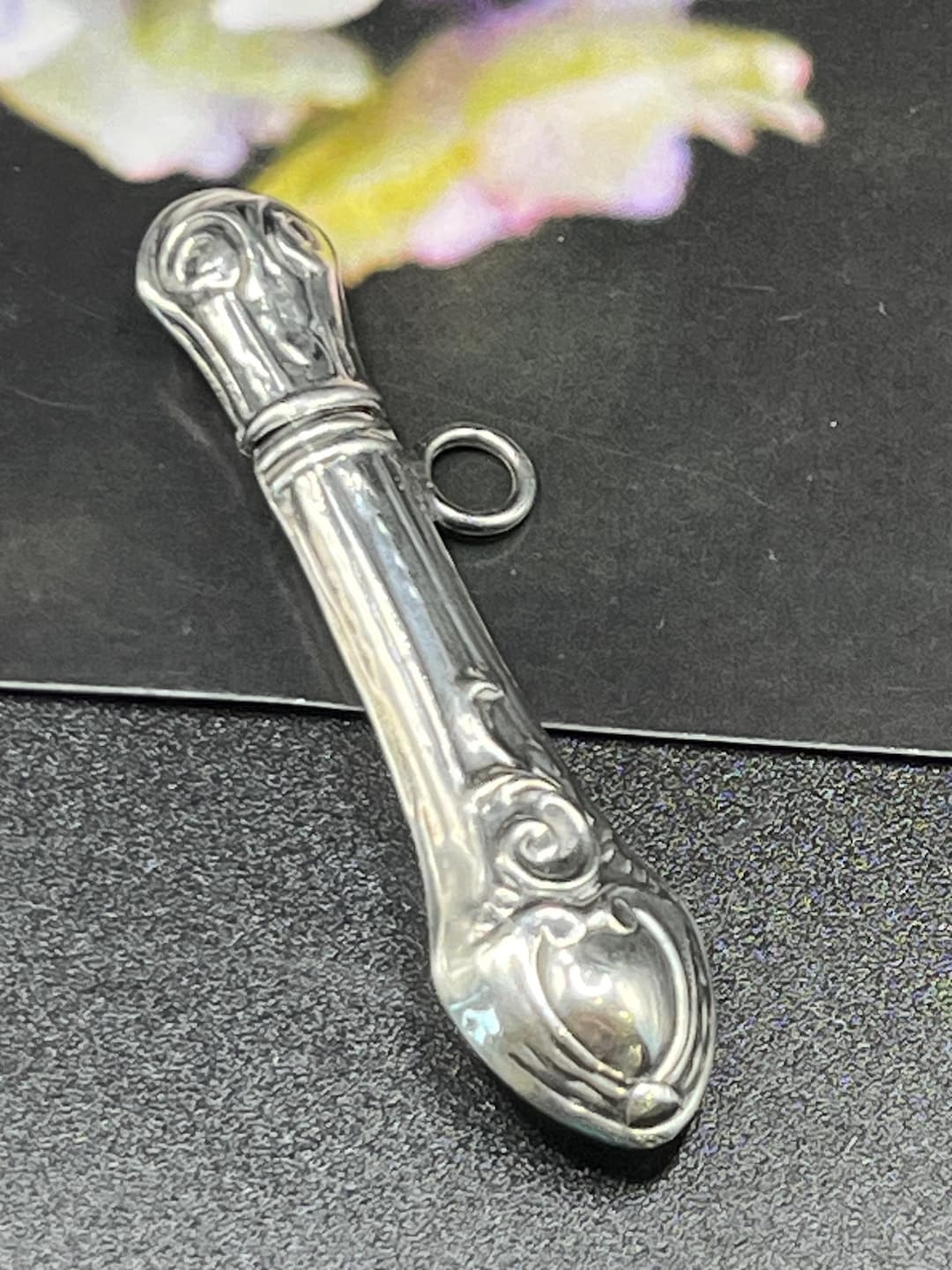 Vintage Victorian Style Sterling Silver Needle Case London 1970 ...