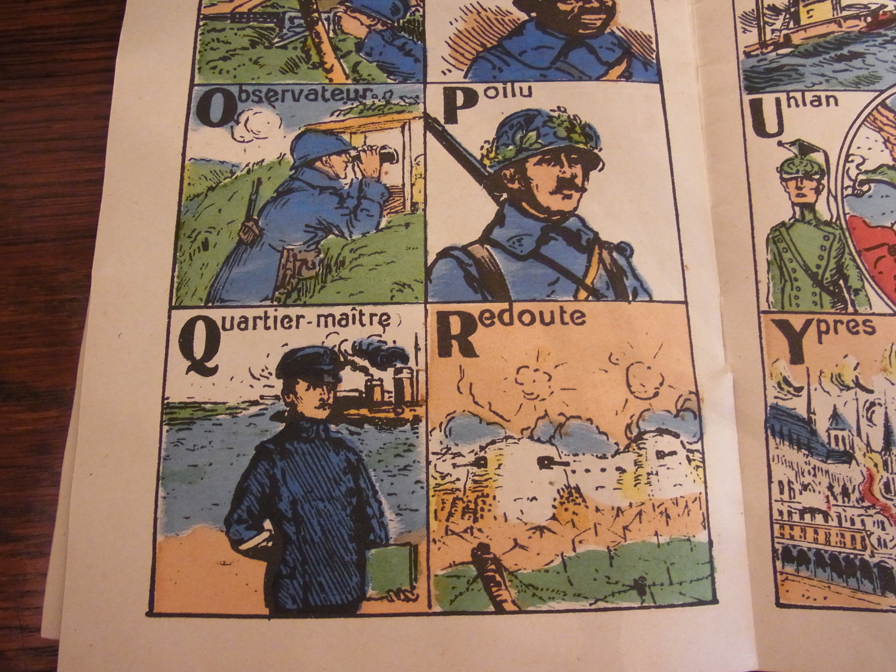 Rare Antique French Alphabet ABC Book Pamphlet WW1 First - Etsy UK