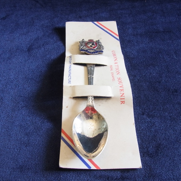 Queen Elizabeth Ii Coronation Spoons - Etsy