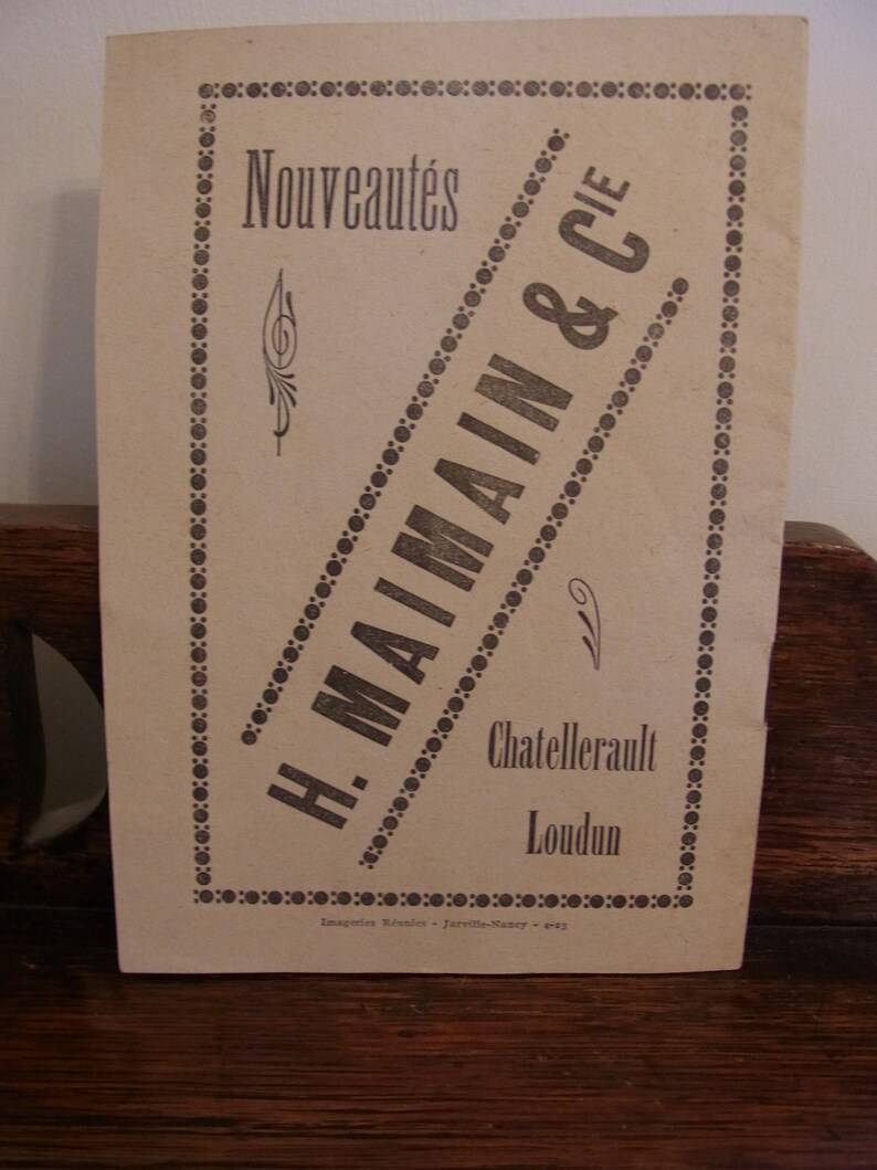 Rare Antique French Alphabet ABC Book Pamphlet WW1 First - Etsy UK