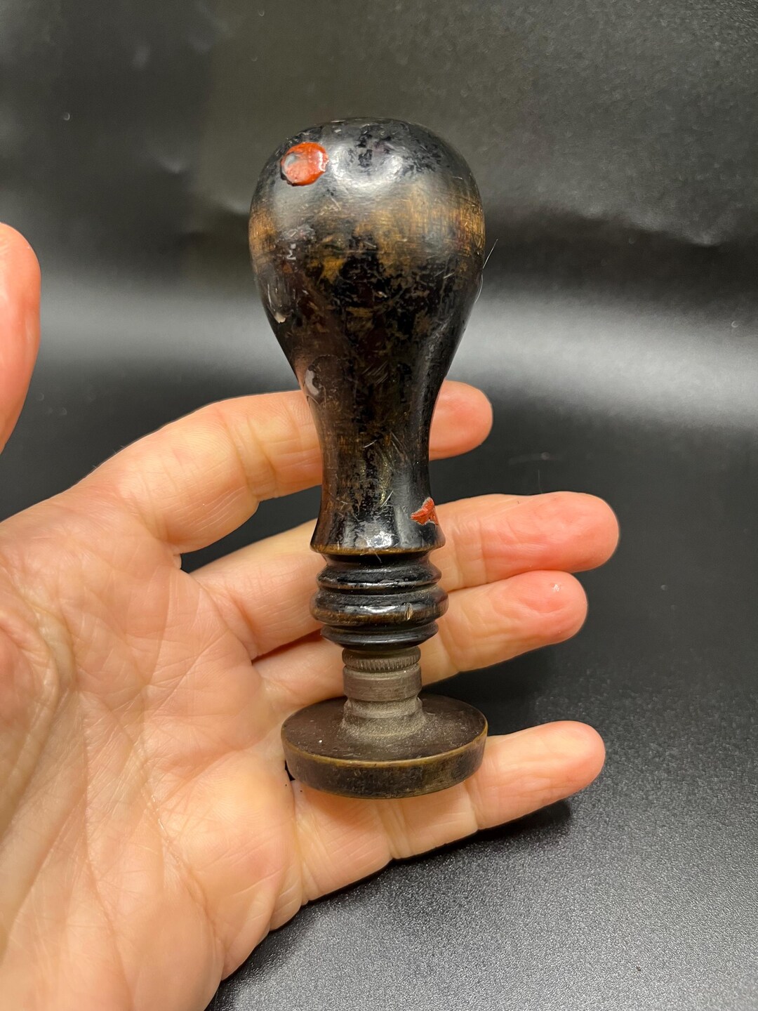 Large Vintage English 20th Century Wax Seal, 'the Seal of Her Majesty's ...