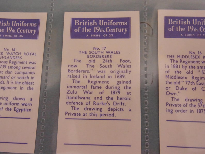 British Uniforms of the 19th Century. Direct Tea Supply Full - Etsy