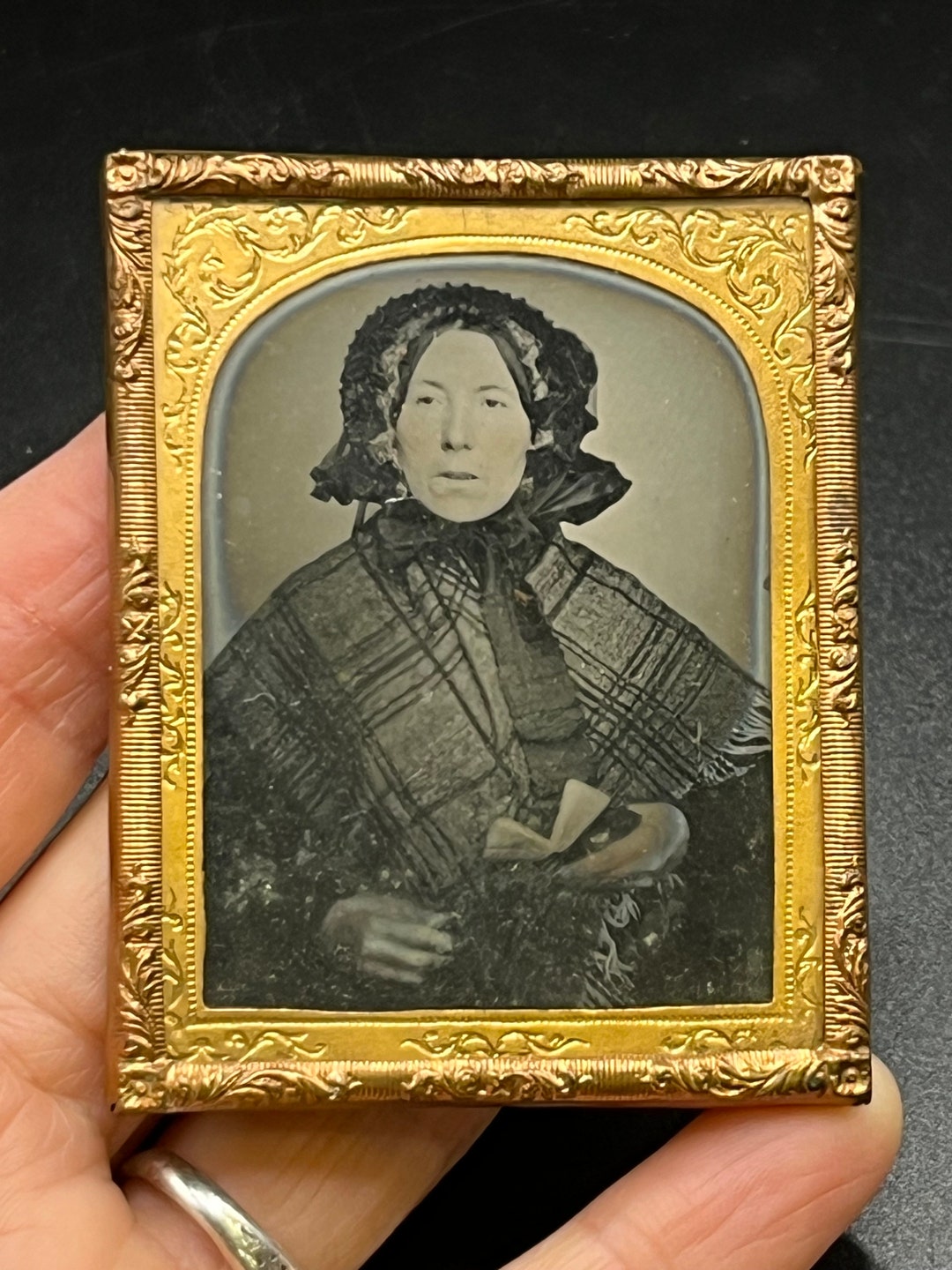 Antique English Victorian Ambrotype Glass Plate Photograph, Glass Photo ...