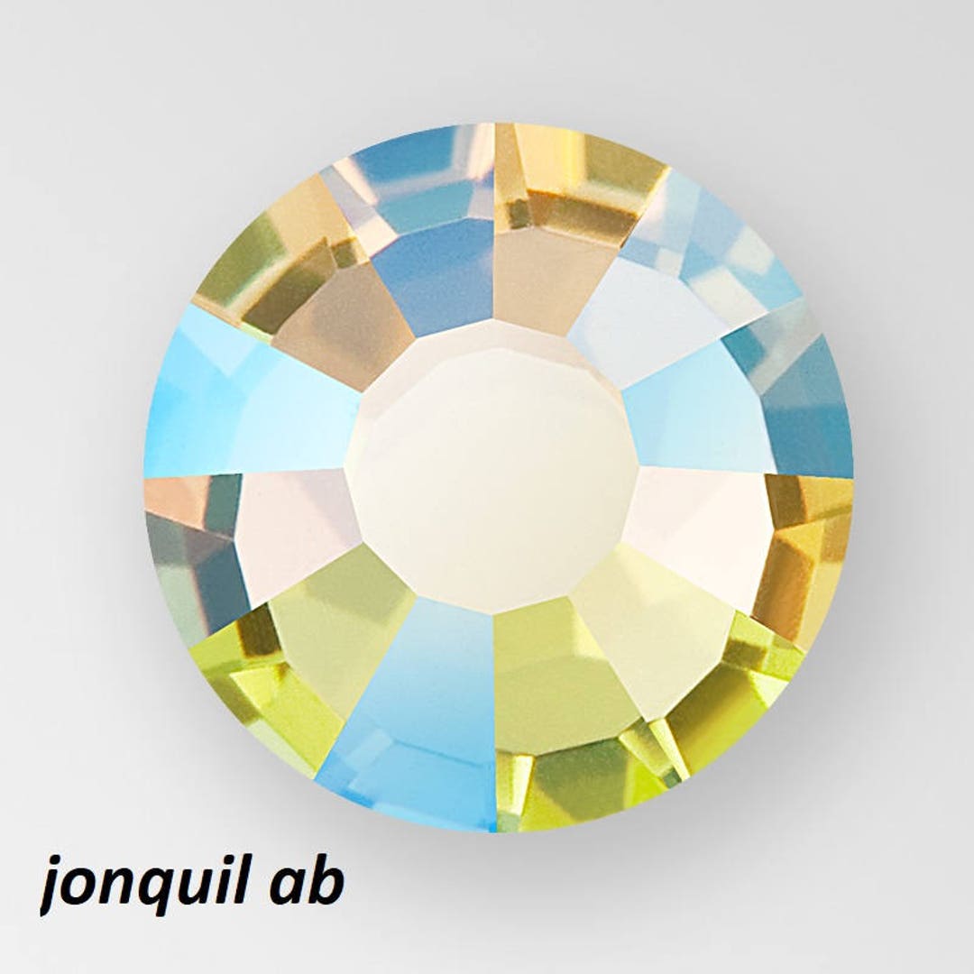 Jonquil Ab Flatback Crystals/rhinestones - One Gross - Etsy