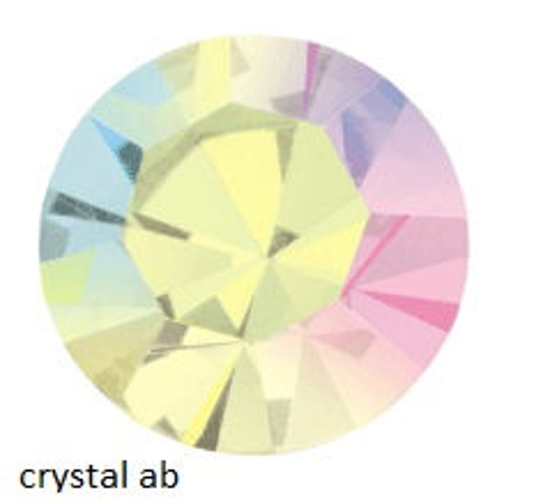 Clear Ab Flatback Crystals/rhinestones - One Gross - Etsy