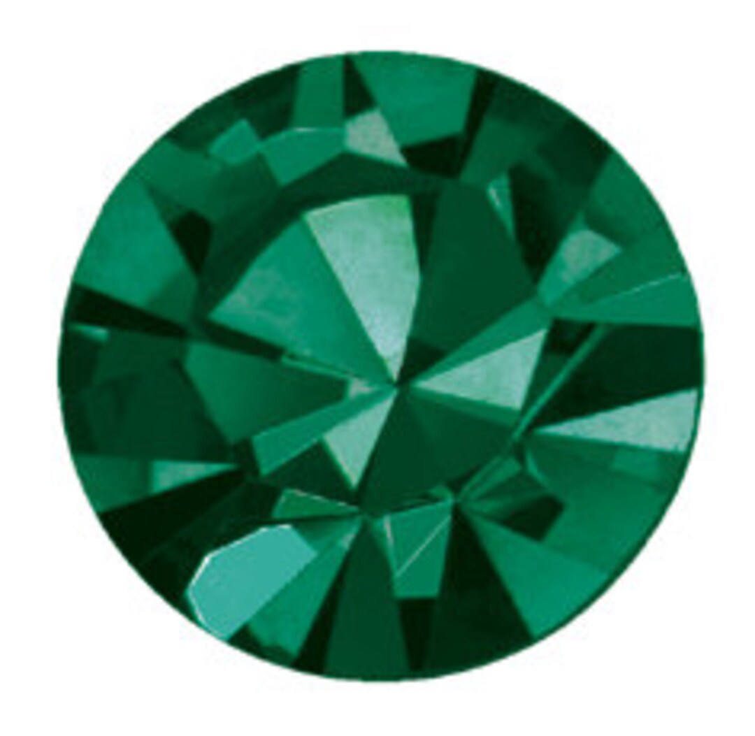 Emerald Flatback Crystals/rhinestones - One Gross - Etsy