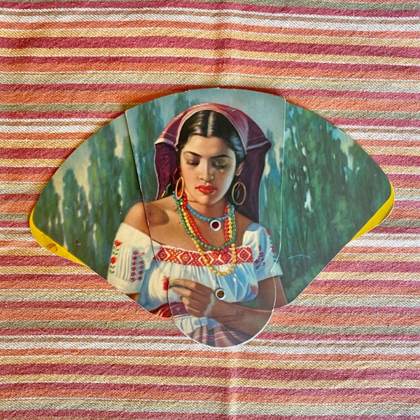 Mexican Folding Fan - Etsy