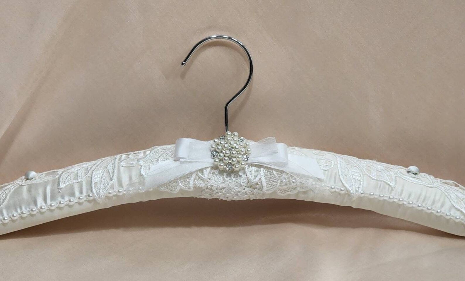 Bride Wedding Dress Hanger Padded Hanger Satin Hanger - Etsy