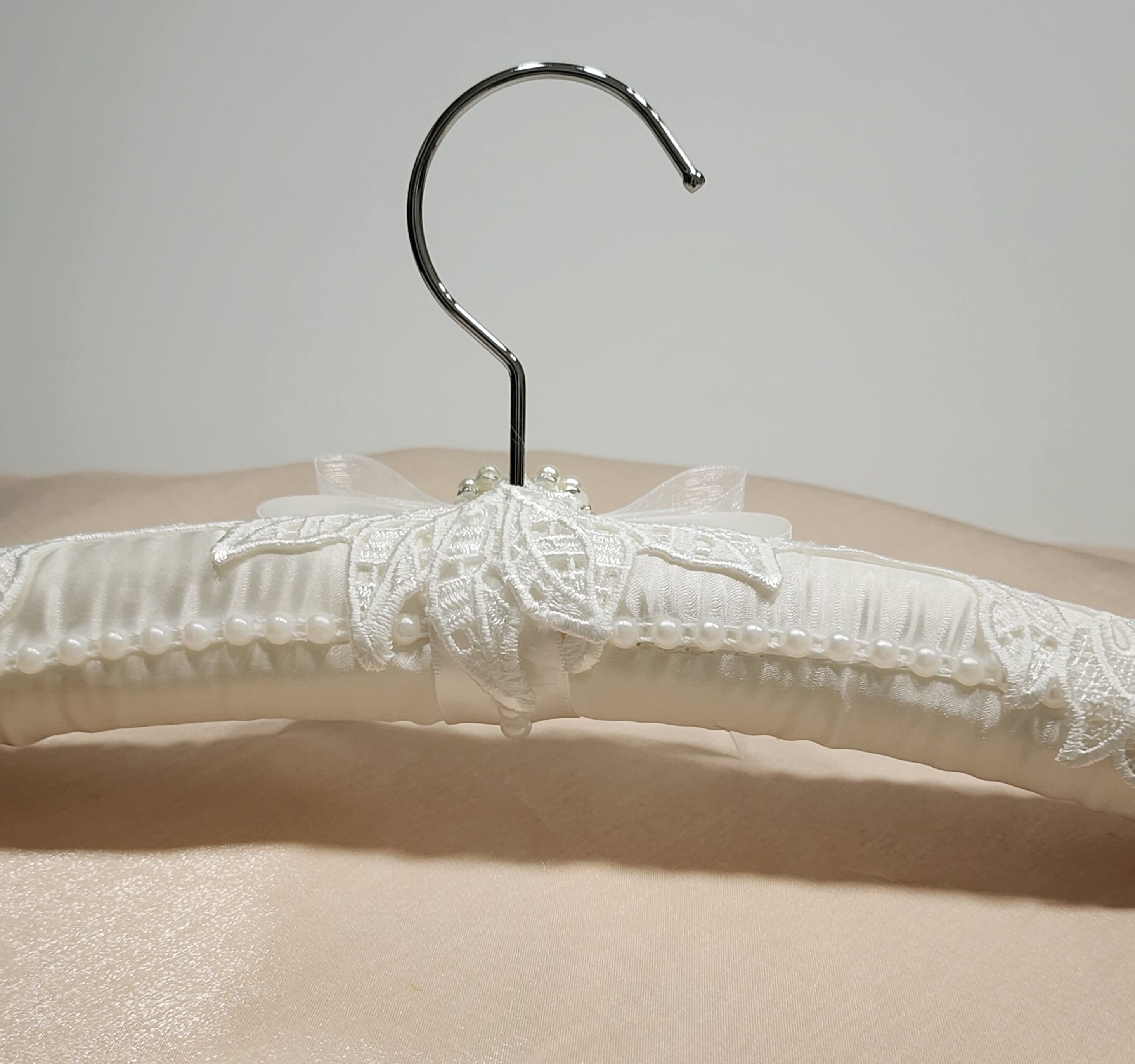 Bride Wedding Dress Hanger, Padded Hanger, Satin Hanger, Bridal Shower ...