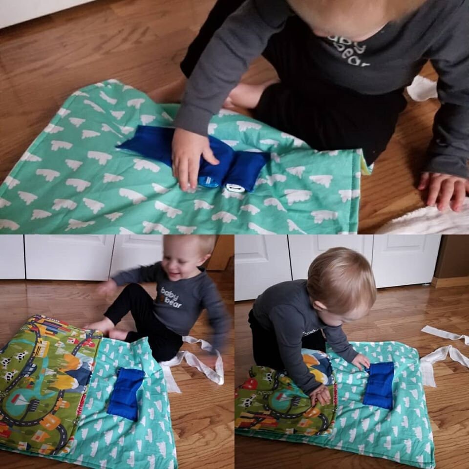 Roll up Car Play Mat - Etsy