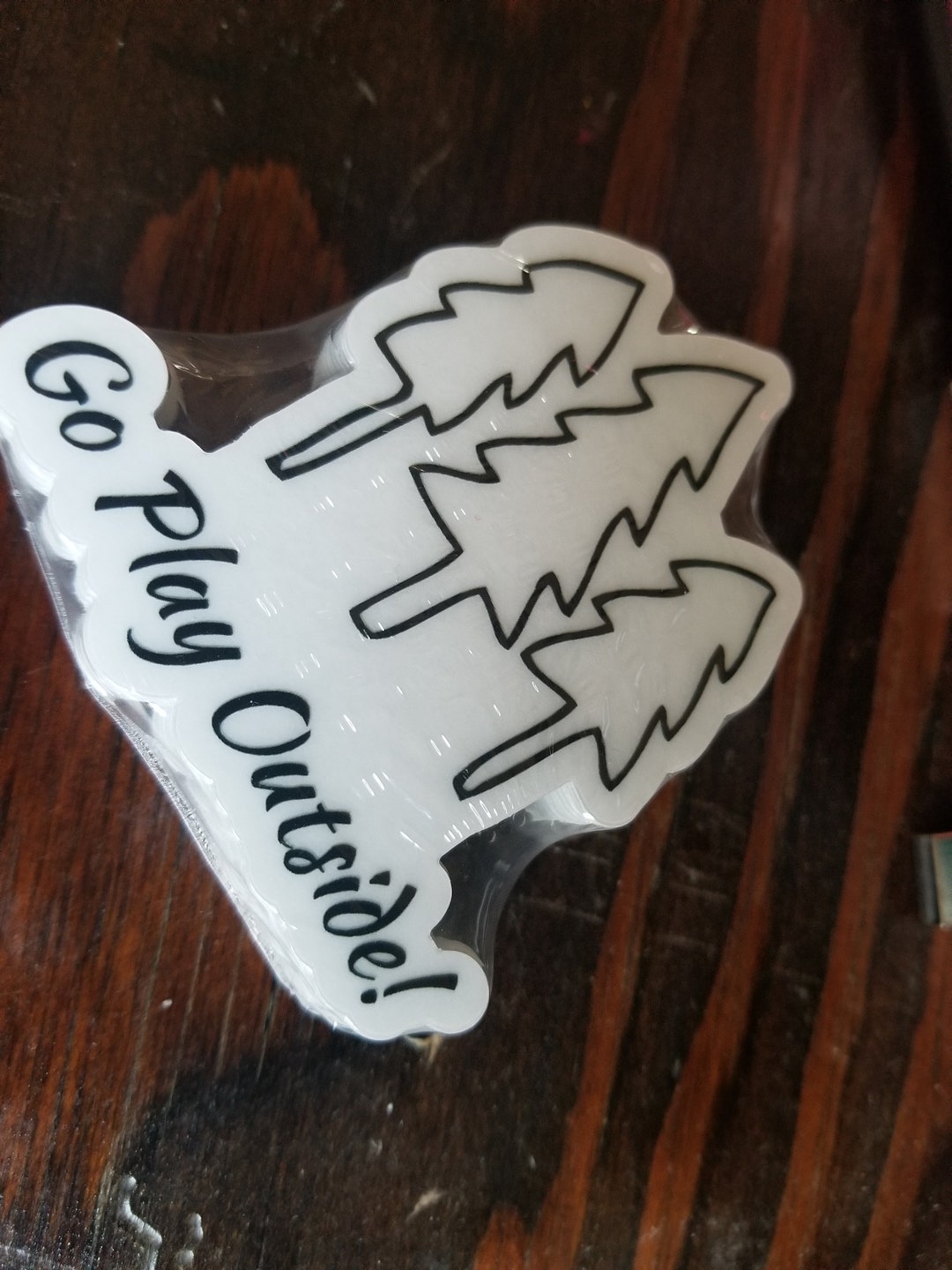 Go Play Outside Sticker - Etsy