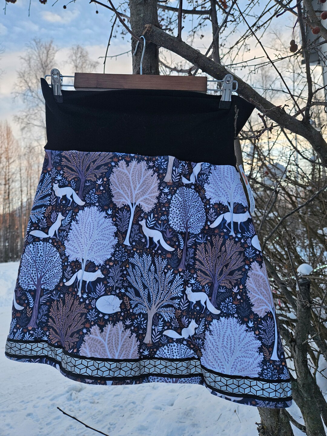 Winter Woods Snow Skirt - Etsy