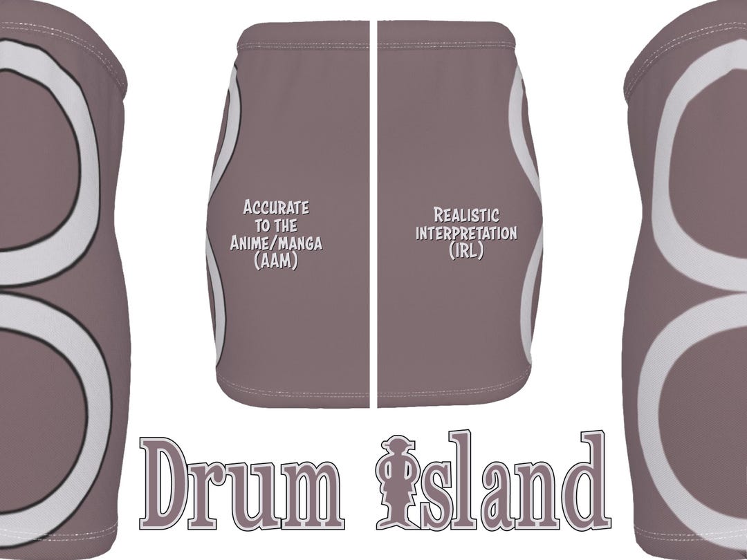 Nami Inspired Pencil Skirt | One Piece Cosplay Skirt | Drum Island Arc ...