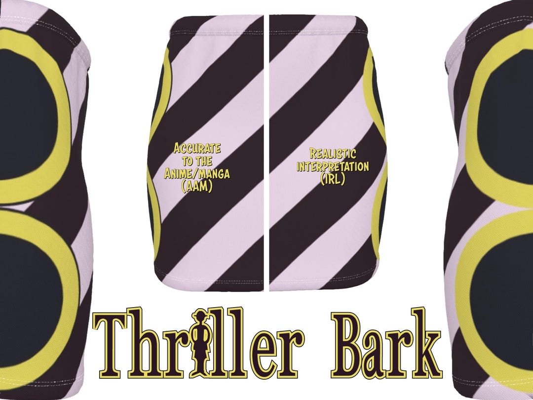 Thriller Bark Pencil Skirt | Nami Inspired One-piece Cosplay - Etsy
