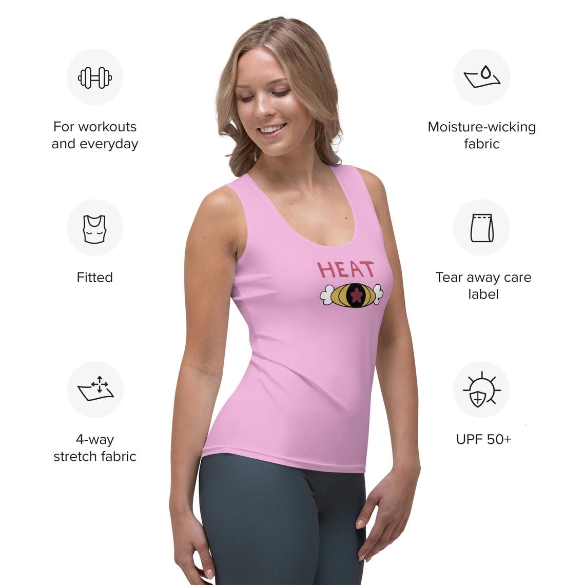 Nami Cosplay - Pink Tank Top - Post Punk Hazard Arc Outfit - Etsy