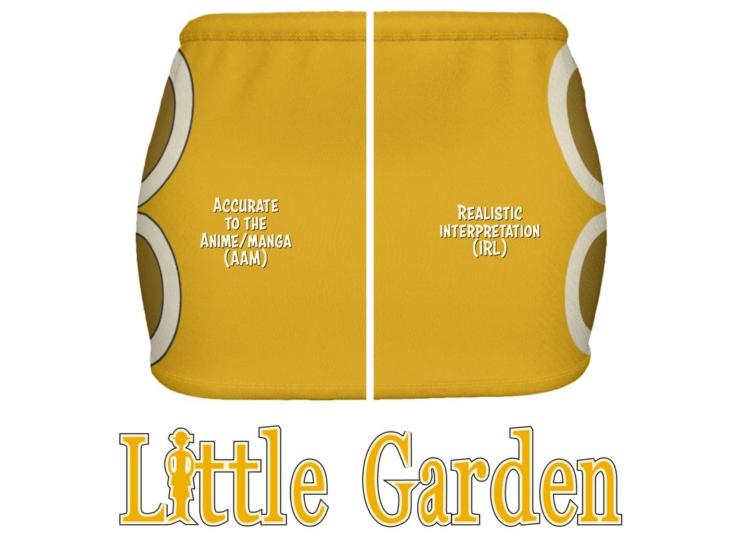 Nami Inspired Micro Mini Skirt | One Piece Anime Skirt | Little Garden ...