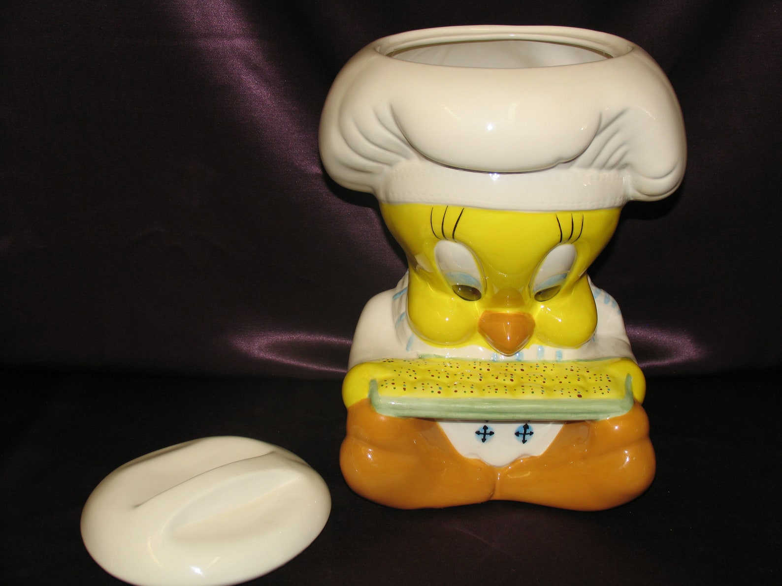 Warner Bros. - Tweety Bird - Chef - Looney Tunes - Ceramic Cookie Jar ...