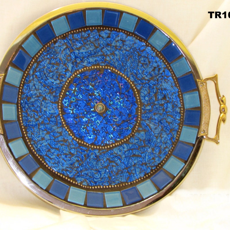 Mosaic Tray - Etsy