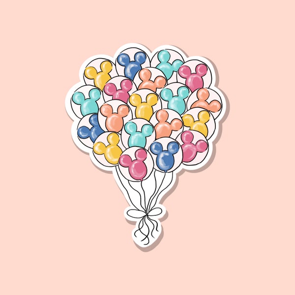 Balloon Stickers - Etsy