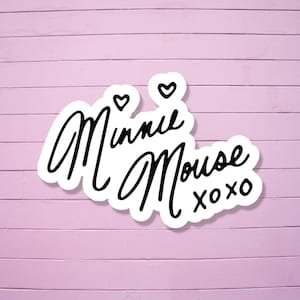 Minnie Mouse Signature Font