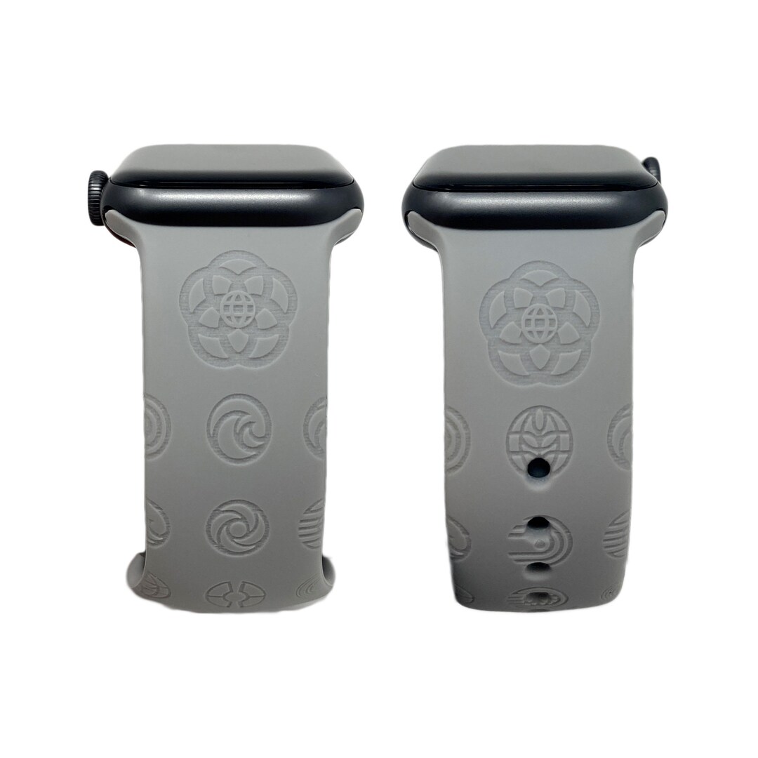 EPCOT Future World Pavilion Logos Laser Engraved Apple Watch - Etsy